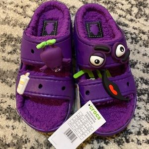 CROCS | Shoes | Mcdonalds X Crocs Grimace Cozzzy Sandal | Poshmark